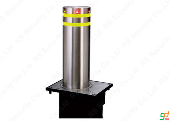 Removable Hydraulic Bollards Rising Barrier K8 Rated With RFID Led Director