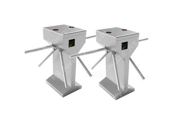 316 Stainless Steel Waist Height Turnstiles Bridge Vertical Tripod Turnstile