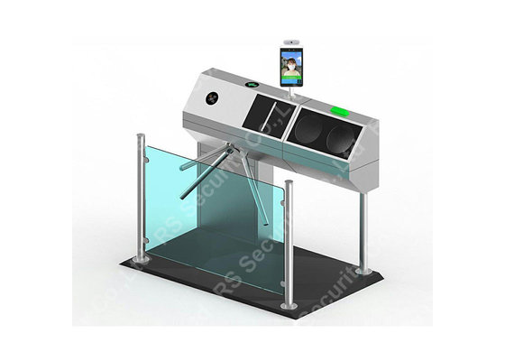Bi-directional Ticket Tripod Turnstile System Automatic Waist Height Turnstiles