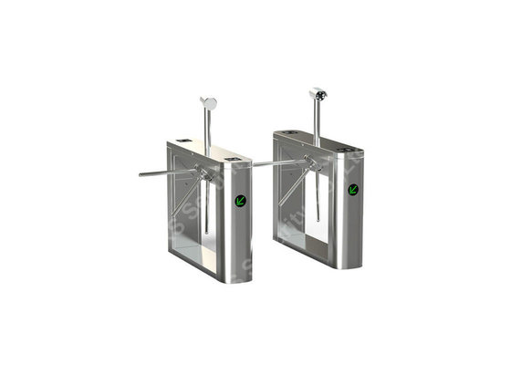 Factories Full Automatic Waist Height Turnstiles Compatible IC ID Card