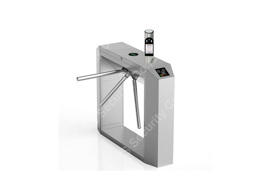 Fingerprint Security Waist Height Turnstile Attendance Railway Station Barrier