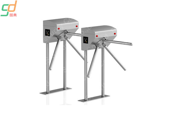 Three Rollers Tripod Turnstile Gate With Access Controller / Opening Gate