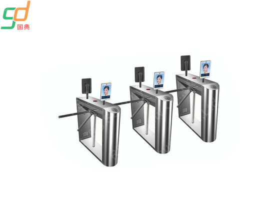 Luxury Black Security Tripod Turnstile Gate Civilized And Orderly Access