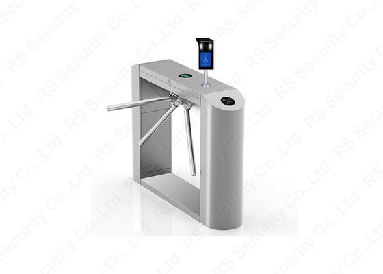 Fingerprint Tripod Turnstile Gate , Barrier Access Half Height Turnstiles