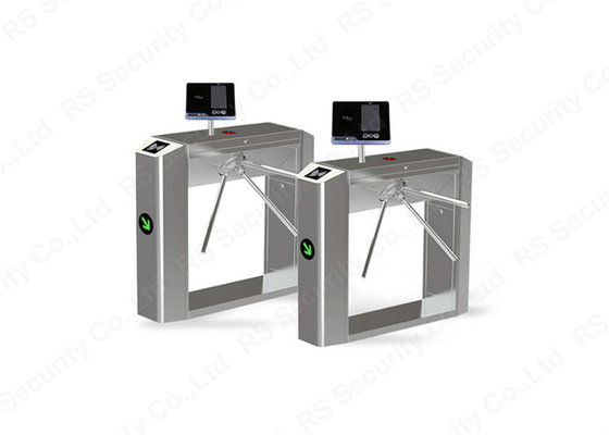 Access Controll Automatic Turnstiles Face Recognition Three Arm Barriers