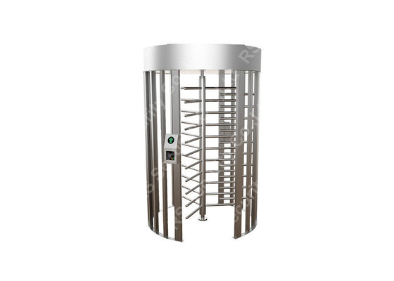 Inter Lock IC Card Full Height Turnstile Cross Controlled Access Turnstiles
