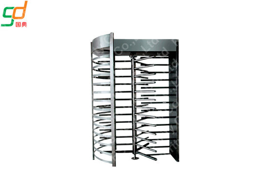 Automatic Waterproof Full Height Turnstile Dual Access Control System