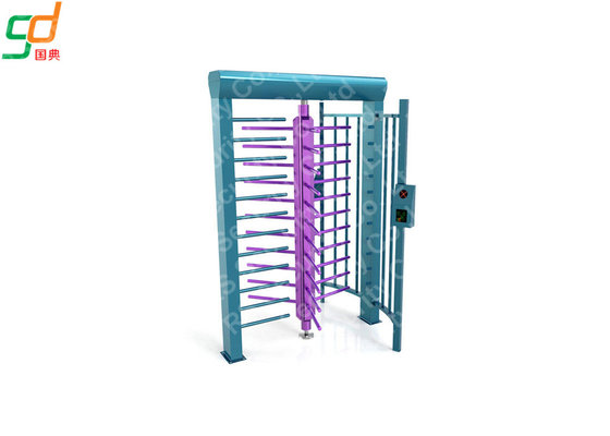 Single Full Height Turnstile Smart High Security  Gym Barrier Gate