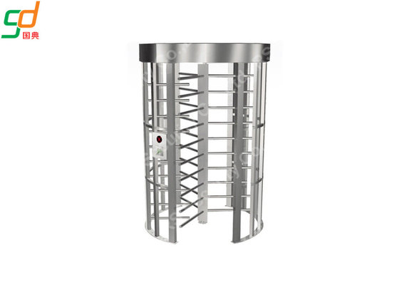Security Mechanical  Full Height Turnstiles Top Grade Traffic Pedestrian System
