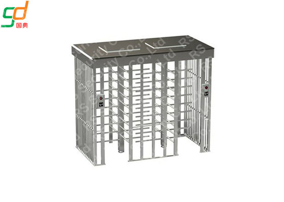 Single Door Full Height Turnstiles High Security Prison Protection Turnstile Barrier Gate