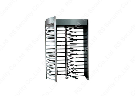 Automatic Stainless Steel Luxury Full Height Turnstiles Gates For Parking Facilities