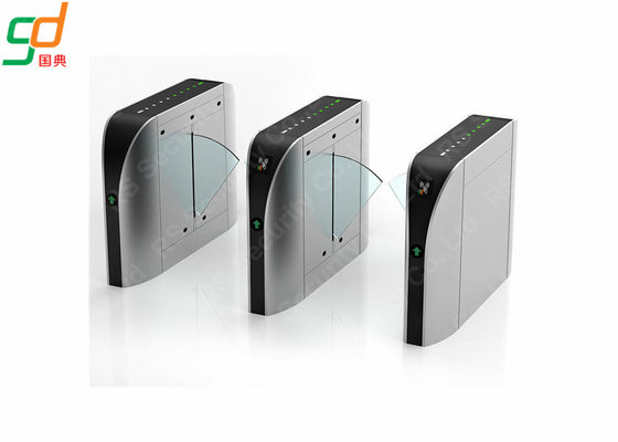 RFID Flap Barrier Gate Turnstiles, Automatic Access Control Turnstile Optical