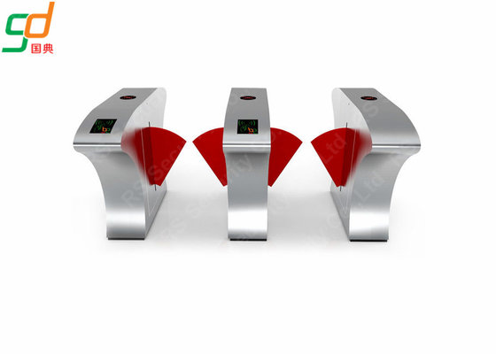 Anti-Collision And Anti-Rushing Flap Barrier Gate  Used In Subway Bus Stration