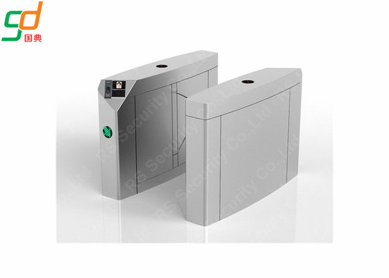 Intelligent High Speed Flap Barrier Gate, Half Height Turnstile Optical Sensor Gate