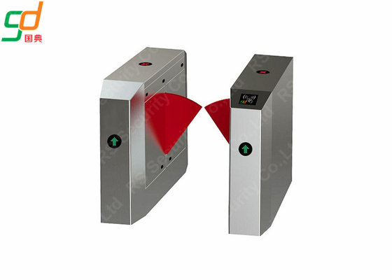 Intelligent Retractable Flap Barrier Gate Wheelchair Or Luggage Turnstile