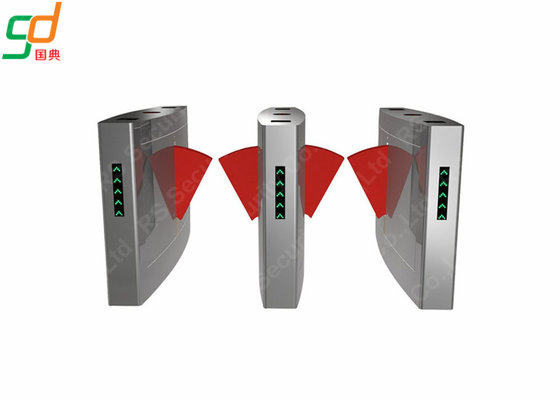 Custom CPSE Pedestrian Flap Gate Turnstile Port Exhibition Hall Barrier