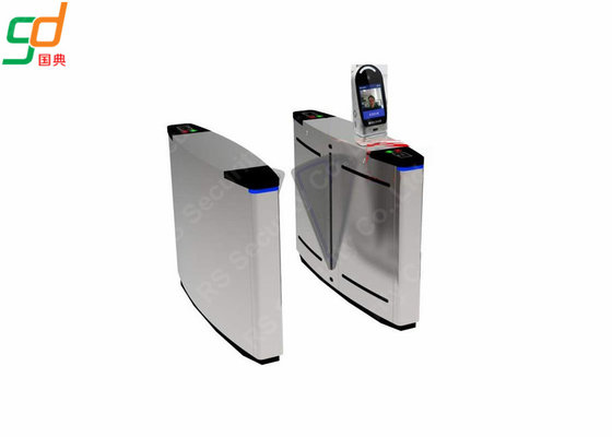 Stainless Steel Automatic Turnstiles Flap Gate Barrier Wide Lane