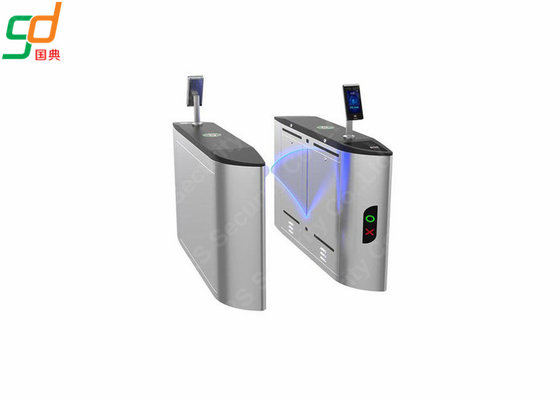 Smart Flap Barrier Arm Gate , Secuirty Roadway Pedestain Turnstile