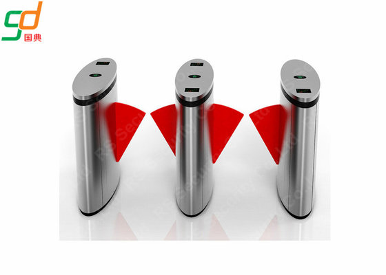 Durable Lane IR Sensor Speed Flap Barrier Gate Subway Hotel Turnstile