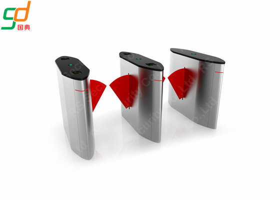 Mechaninical Structure  Flap Barrier Gate Compatible IC ID Card Turnstile