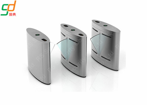 Automated Turnstile Gate Systems, Crowd Access Control Flap Barrier Gate