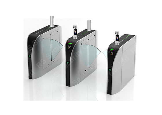 Luxury High Security Flap Barrier Gate Turnstile With Speech Function Turnstile