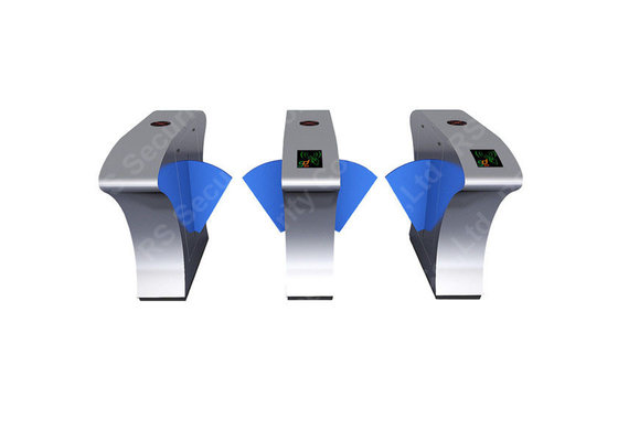 Biometric Attendance Flap Barrier Gate Flap Turnstiles Mechanism