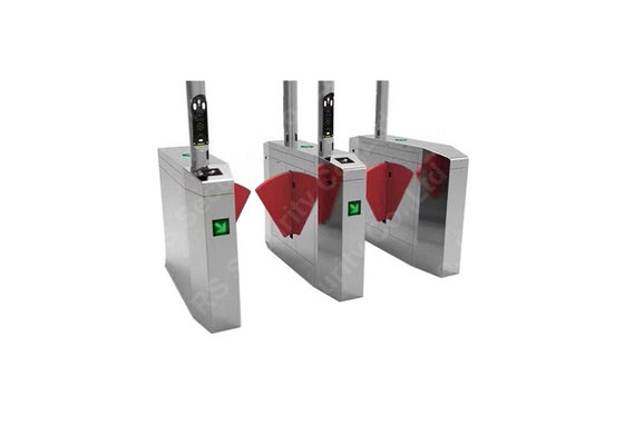 Access Control Flap Barrier Gate Tailgating Alarm ESD Mechainsm Turnstiles