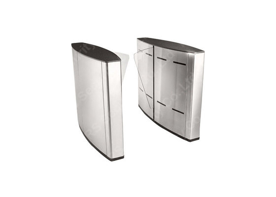 Card Integration Flap Gate Barrier , Entrance Museums Turnstile