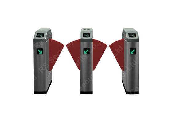 Metro Security Flap Gate Barrier With Single Or Multiple Wide Lane Access