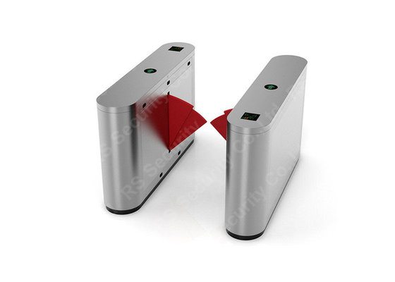 High-end Establishments Flap Barrier Gate Turnstile Connected RFID Pedestrian