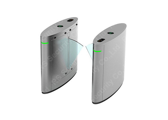 Automatic Security Waterproof Flap Barrier Gate Electric Double Wing Turnstile