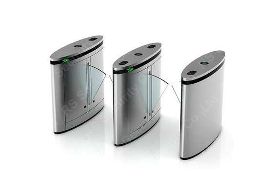 316 Stainless Steel Flap Pedestrian Barrier Gate Automatic Turnstiles