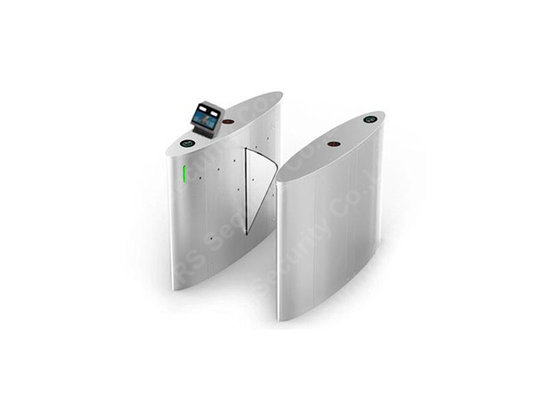 Brush Motor Controlled Access Flap Barrier Gate Speed Pass 304 Stainless Steel