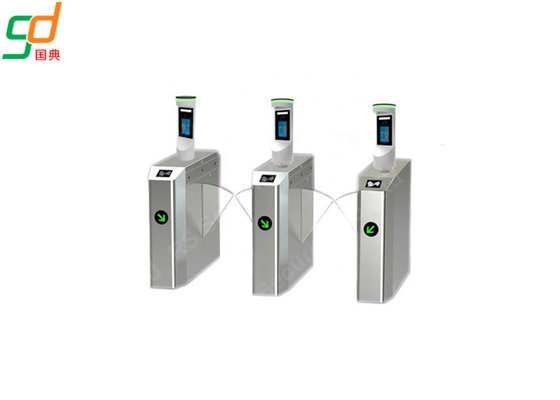 Face Recognition Flap Barriers Turnstile System Office Buiding Gate