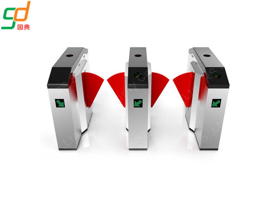 Fingerprint Flap Barrier Turnstile System BRT Station Gate