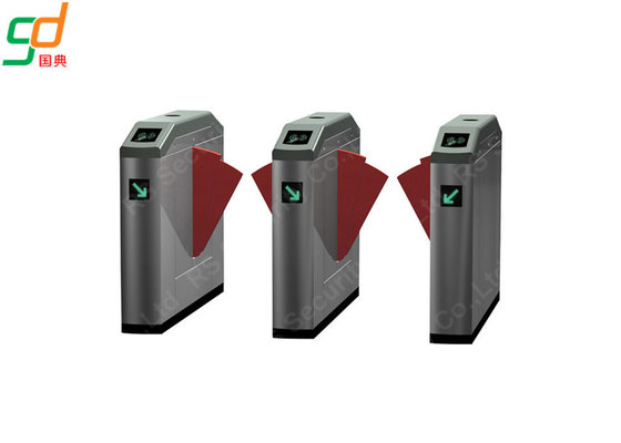 Fingerprint Detect Flap Barrier Turnstile Systems Bus Station Gates