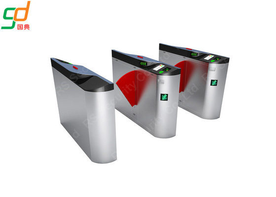 Bar Code Flap Barrier Turnstiles System Fitness Room Door