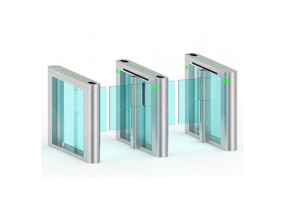 Pedestrian Speed Swing Supermarket Entrance Gate Highly Durable
