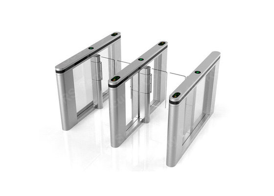 304 Stainless Steel Turnstile , Dual Passage Swing Turnstile Gate