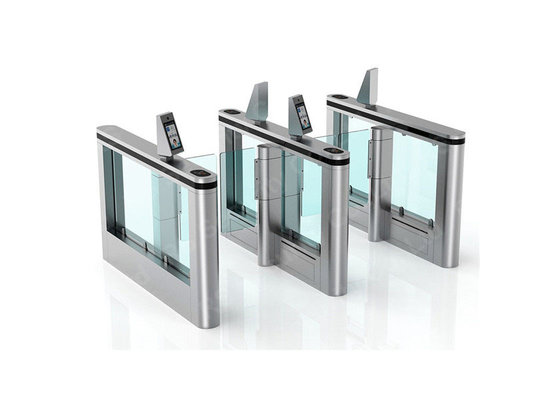 Supermarket Entrance Speed Swing Gate Counter Access Control Waist Height