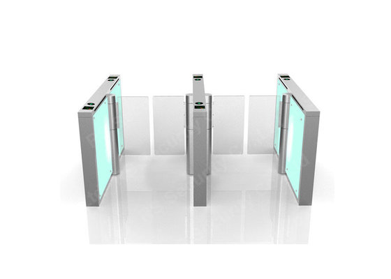 PVC Supermarket Swing Gate Barrier For Access Control Security Attendance