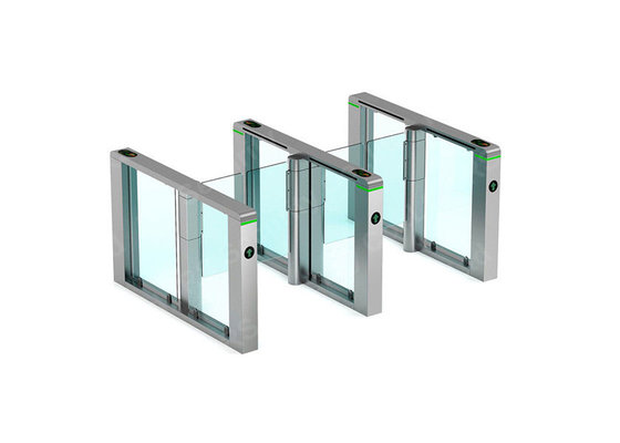Automatic Crowd  Retractable Barrier Gate Pedestrian Swing Turnstiles