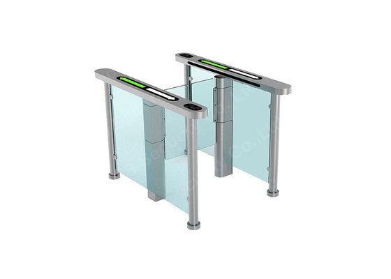Portable RFID Secured Retractable Barrier Gate Automatic Swing Turnstiles
