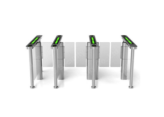 Fast Speed Turnstile Security Systems , 50HZ Swing Barrier Gate