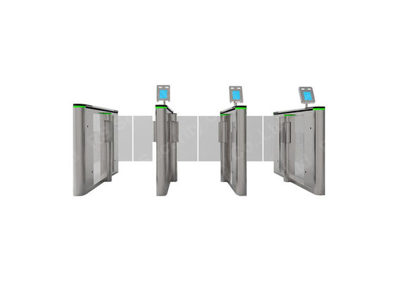 Auto Turnstile Electronic Security System Barrier Swing Gate With CE Approved
