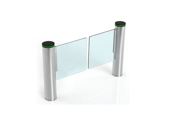 Security Barrier Turnstile Gate Speed / Glass Wing Turnstile Entry Systems Servo Driver