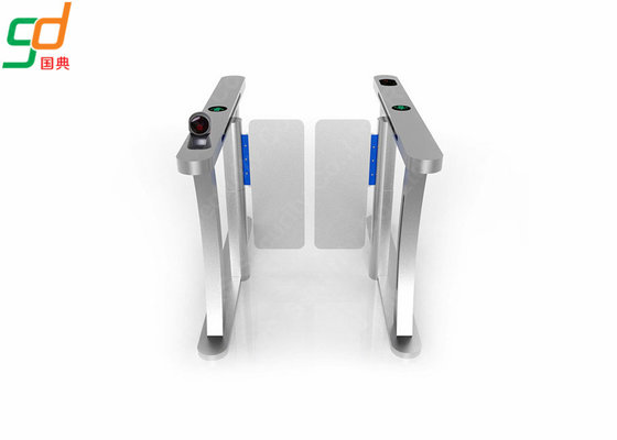 Automatic Dual Supermarkets Swing Gate For Supermarket Bus Station And Airport