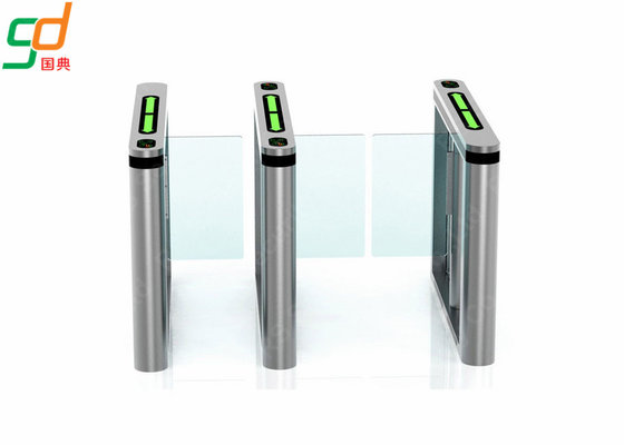 Pedestrain Supermarket Swing Gate, Access Control Turnstiles Swing Barrier