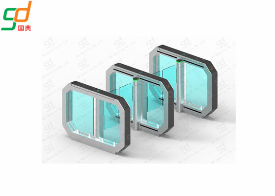 Bi-direction Smart Automatic Supermarket Swing Gate High Security Turnstiles